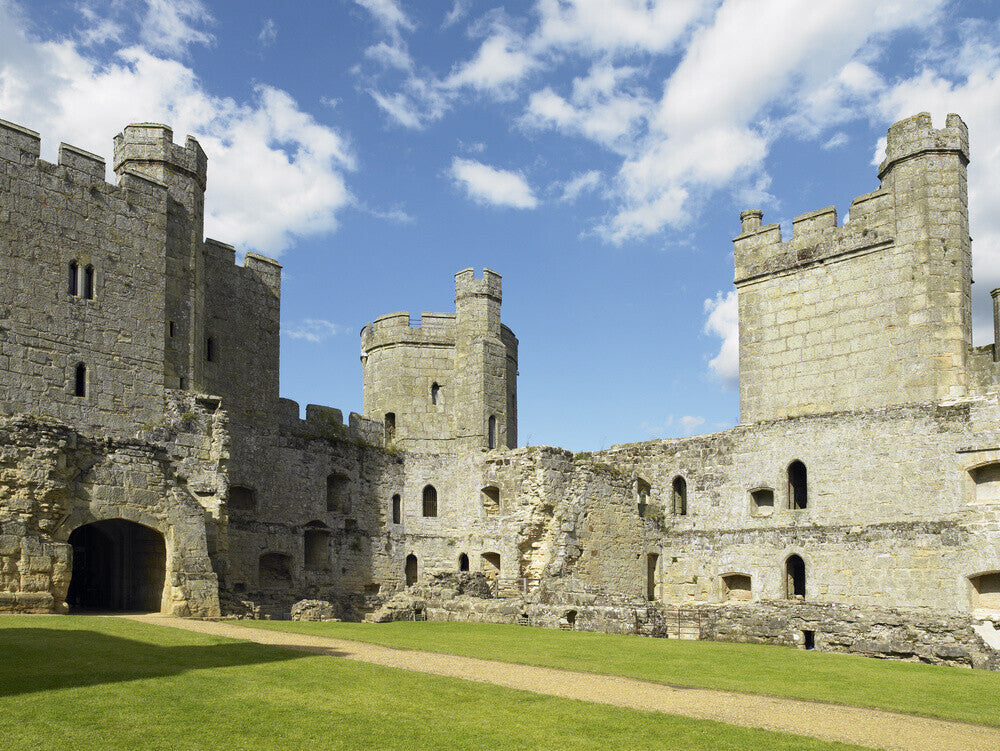 The rear of the Gatehouse with the entrance passage, and the East Rang ...