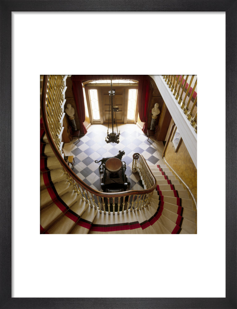 The view from above into the West Hall of The Argory – National Trust ...