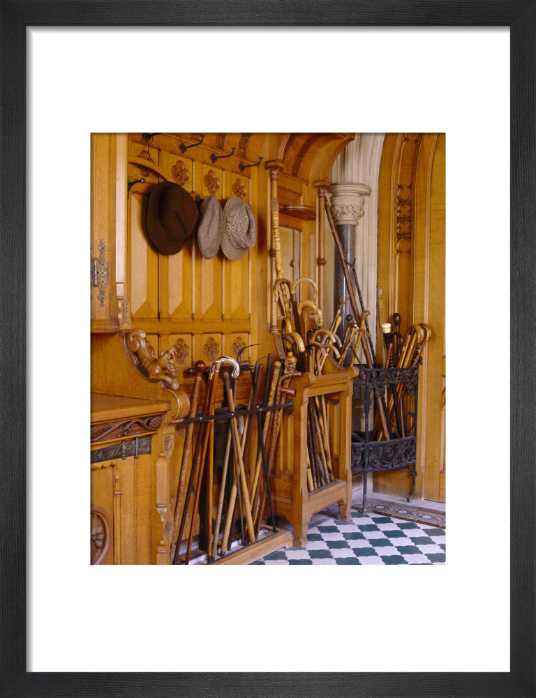 A corner of a Plucknett and Collier cupboard in the Entrance Hall at T ...