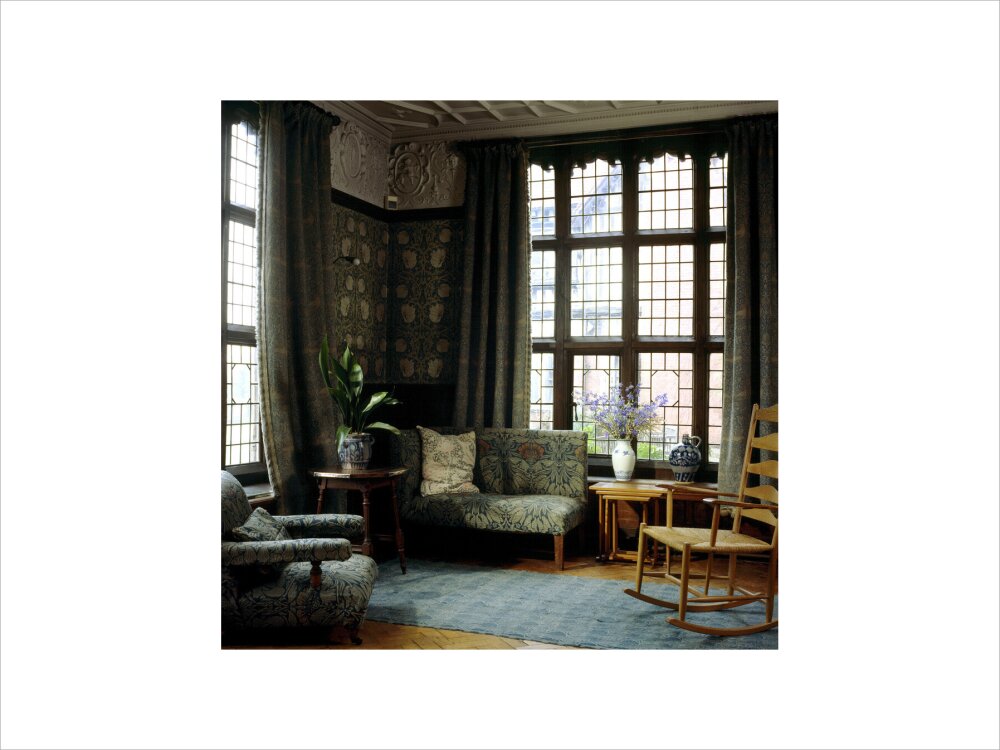 Corner view of the Billiard Room at Wightwick Manor – National Trust Prints