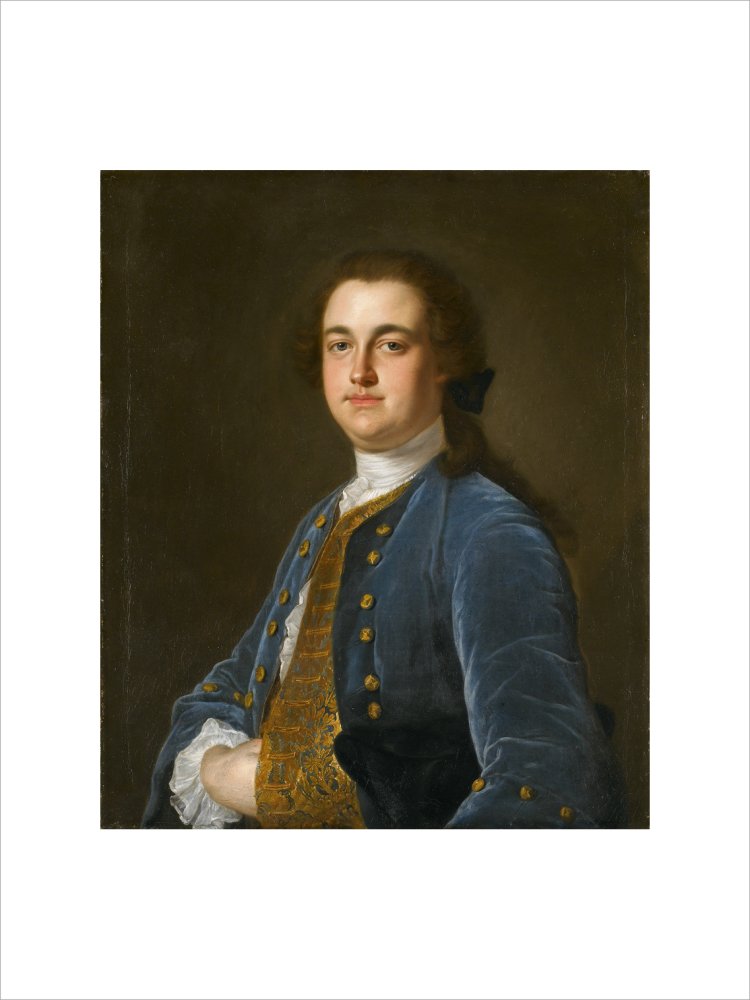 Portrait of Sir Thomas Hesketh (1727-78), Created Baronet 1761, by Pic ...
